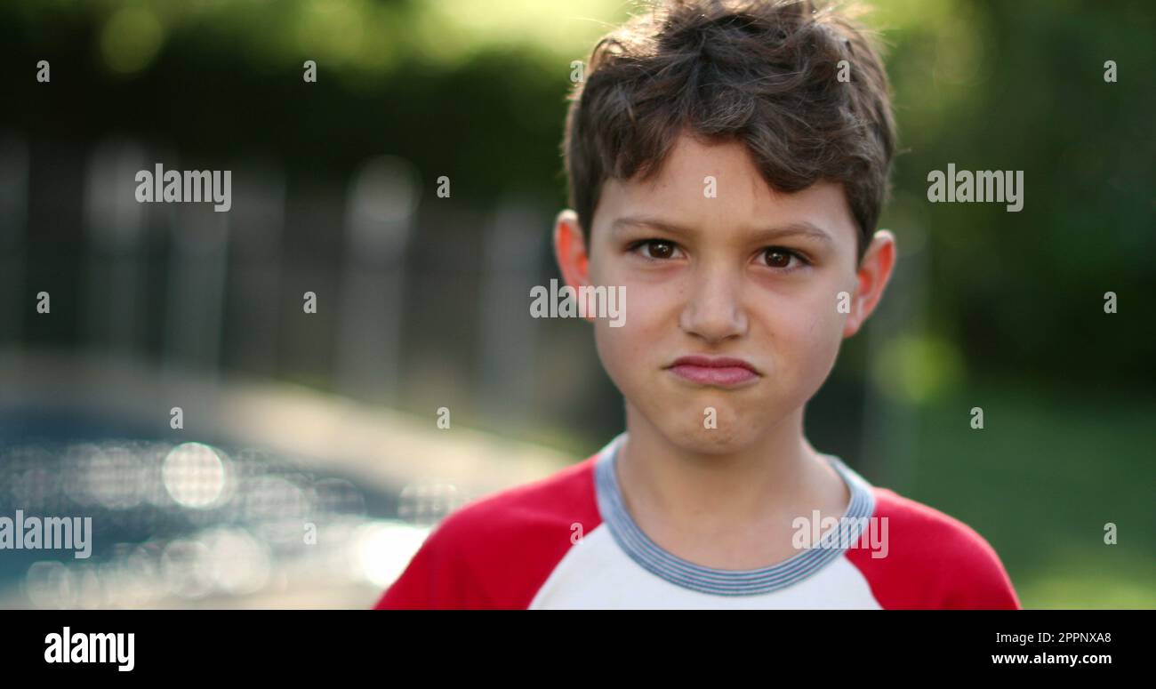 Sad child happy emotions hi-res stock photography and images - Alamy