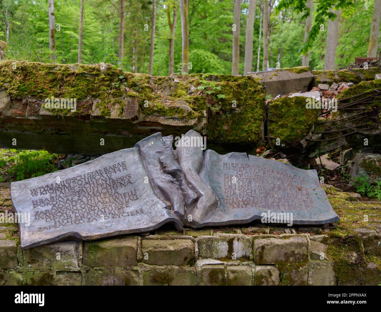 Gierłoż, Poland - May 2022: Monument commemorating the attempted ...