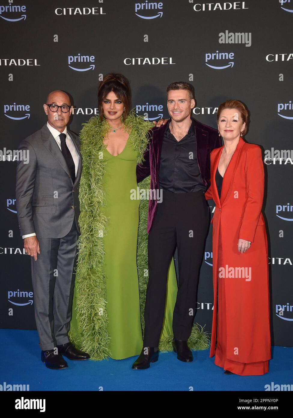 Italy, Rome, 21 April, 2023. Red carpet of Prime Video serie 'Citadel ...