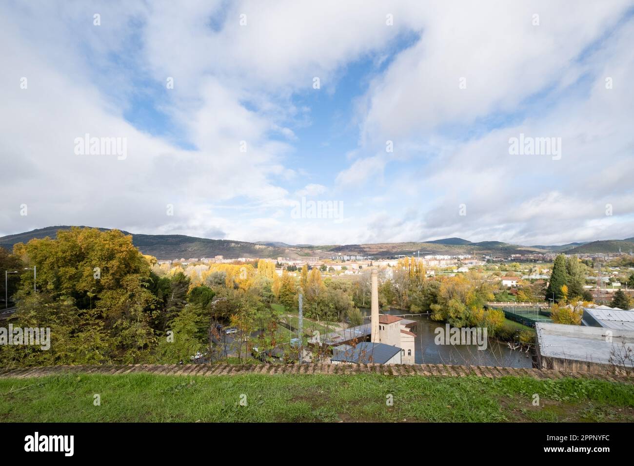 View from the park at the Centro de Interpretación de las ...