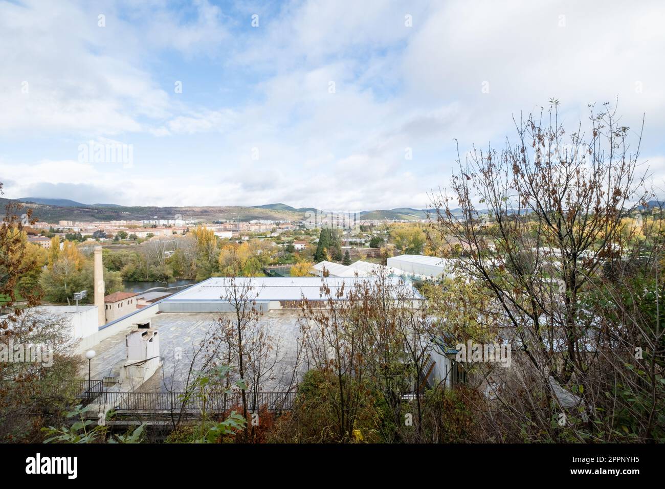 View from the park at the Centro de Interpretación de las ...