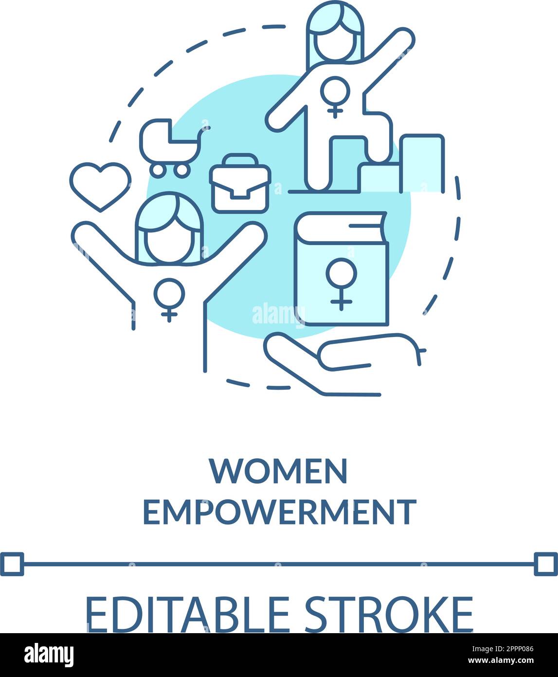 Women empowerment logo hi-res stock photography and images - Alamy