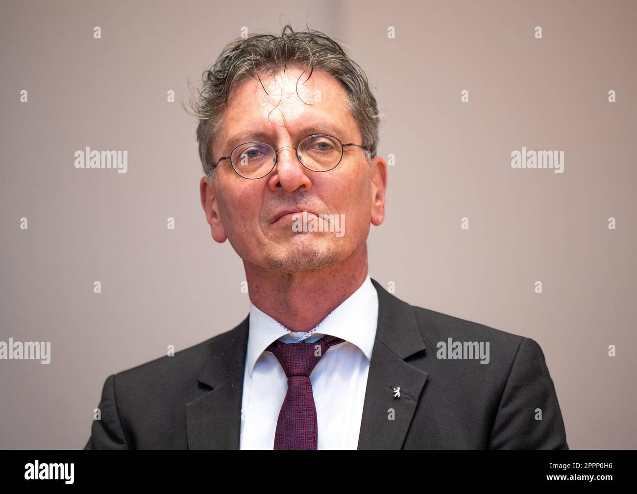 Berlin, Germany. 24th Apr, 2023. Christian Gaebler, future senator for ...