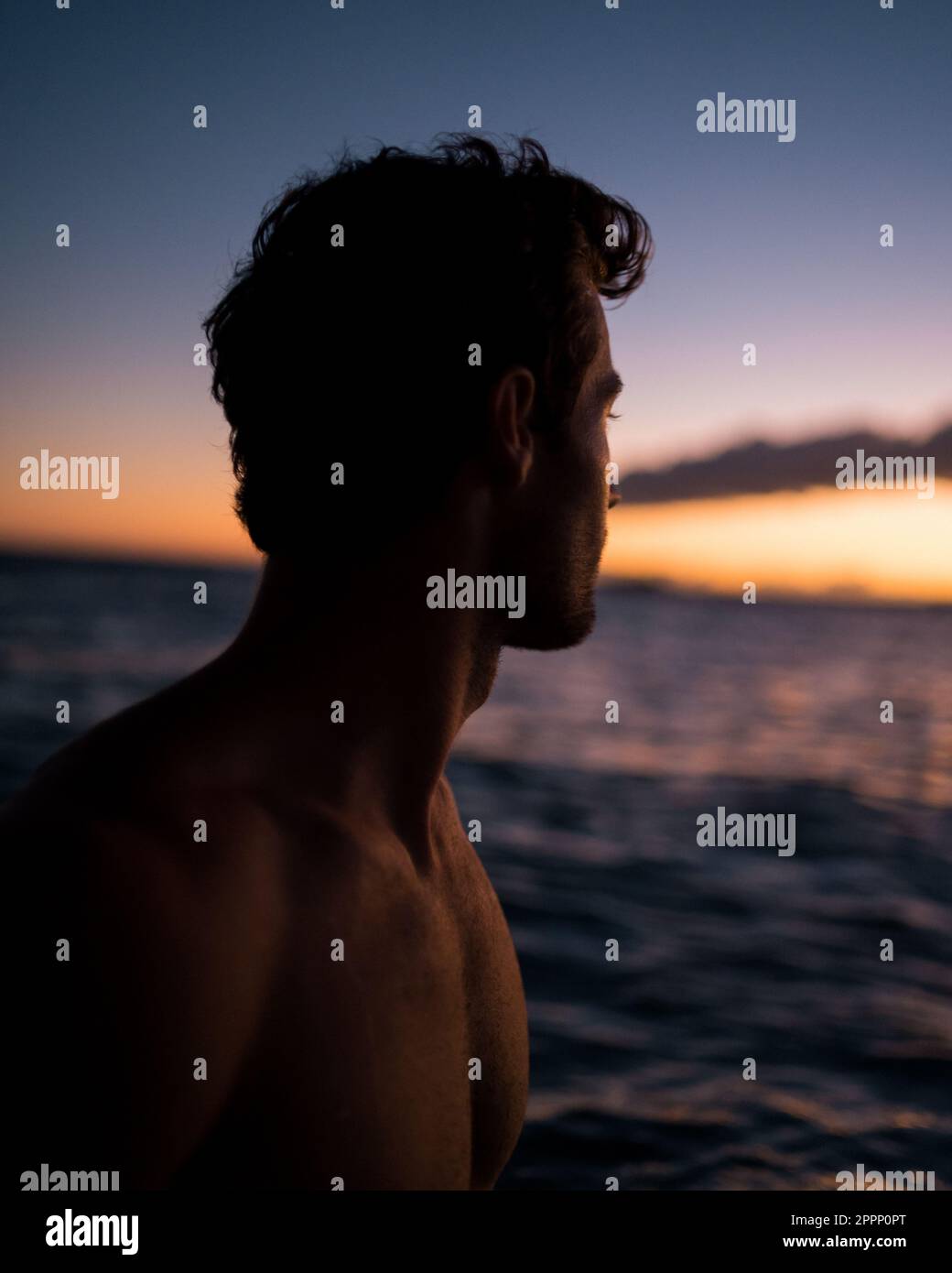 Man wading hi-res stock photography and images - Alamy