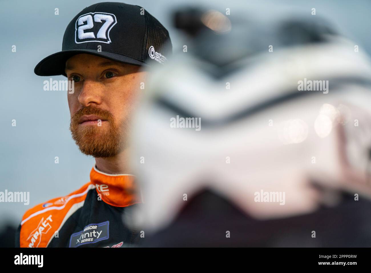 Jeb Burton races for position for the Toyota Care 250 in Richmond, va ...