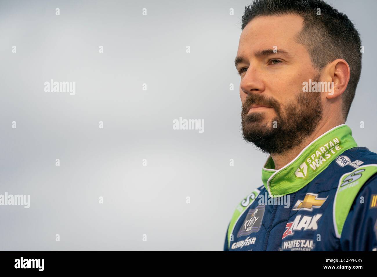 Jeremy Clements races for position for the Toyota Care 250 in Richmond ...