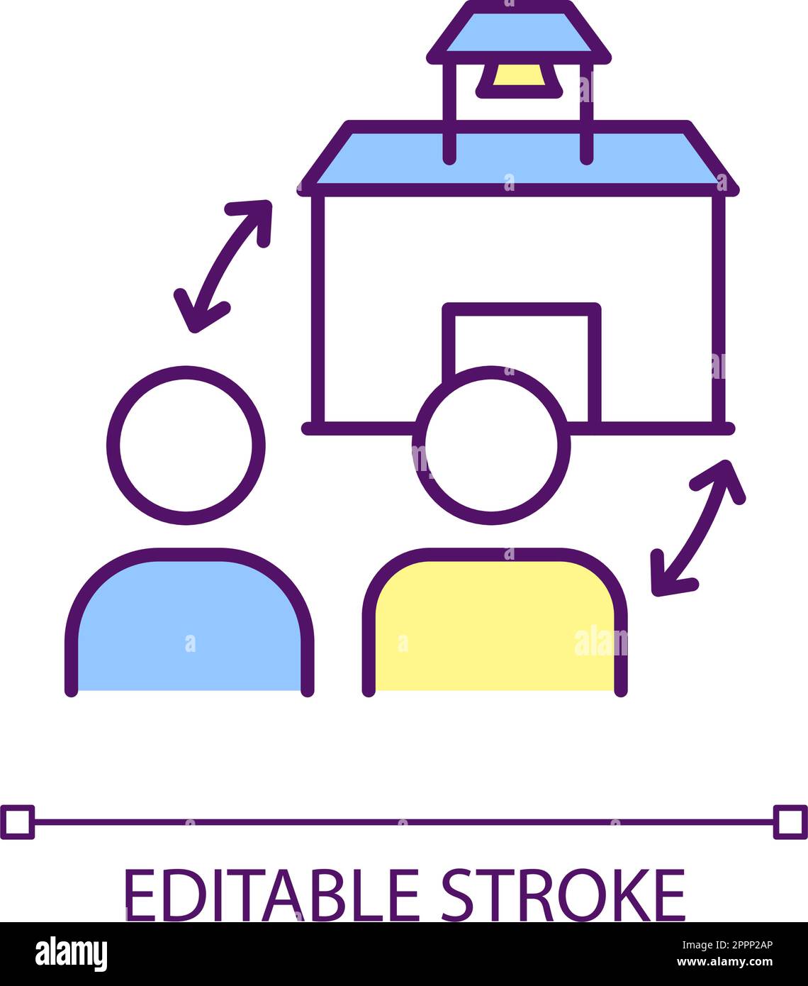 Teacher student engagement Stock Vector Images - Alamy