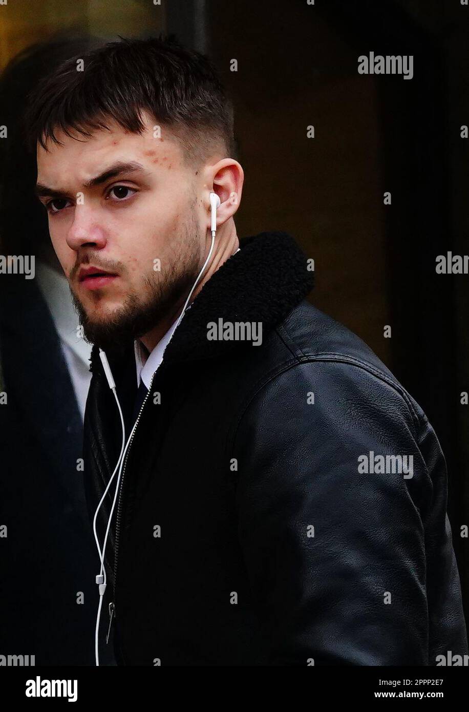 Joshua Broddle, 20, outside the Old Bailey, central London, where he ...
