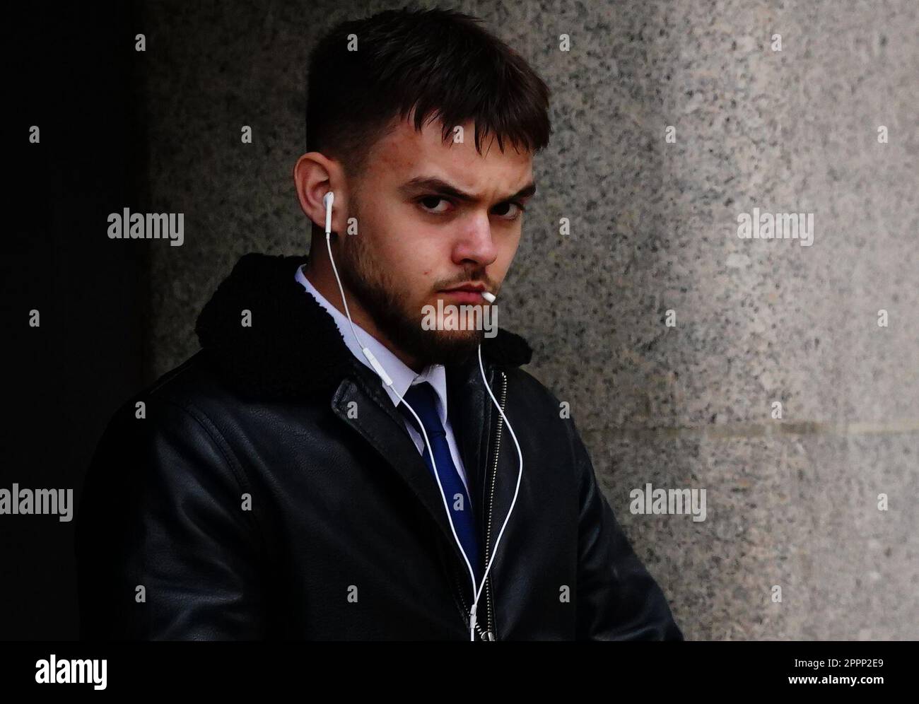 Joshua Broddle, 20, outside the Old Bailey, central London, where he ...