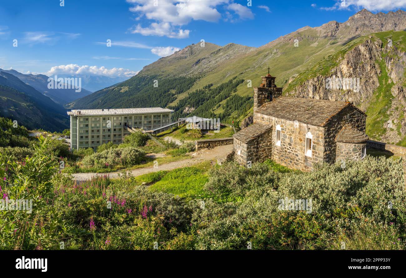 Built in 1930 by the workers of the first Dixence dam, the St-Jean ...