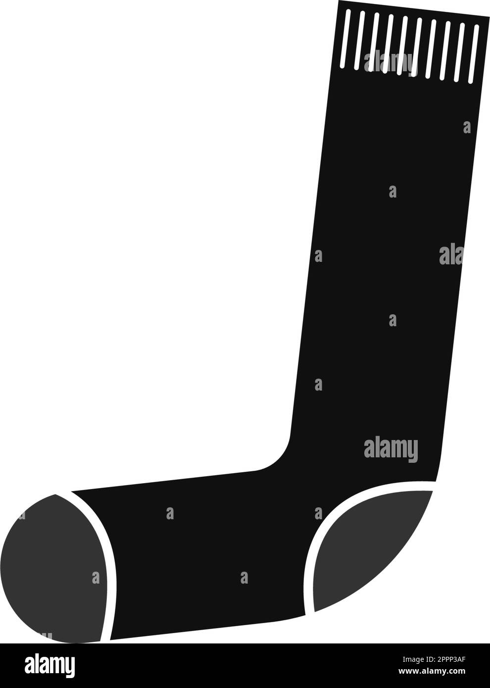 Sock icon logo design illustration template Stock Vector Image & Art ...