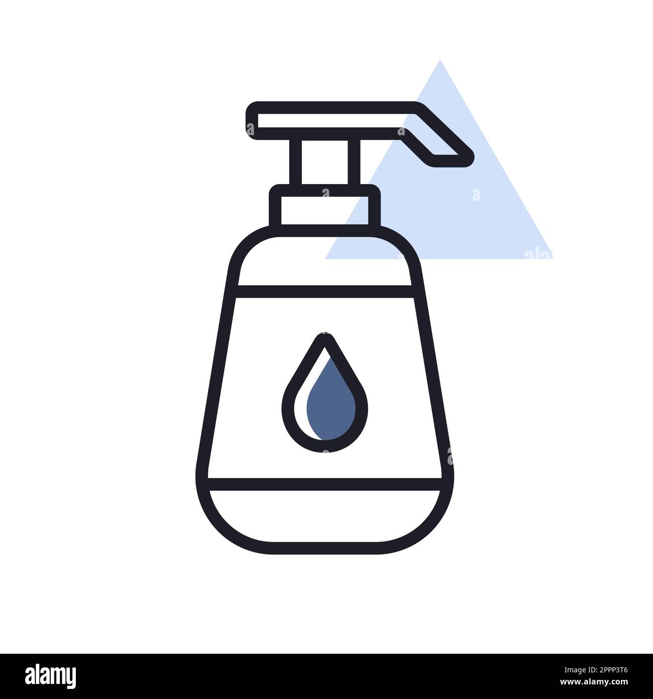 Nursery baby lotion bottle vector isolated icon Stock Vector Image ...