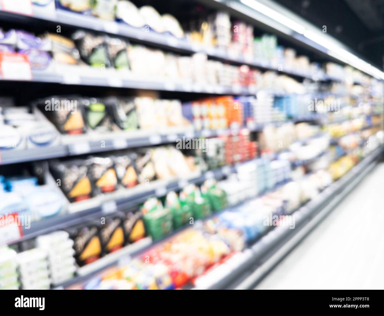 Blurred background with supermarket. Blur background of supermarket ...