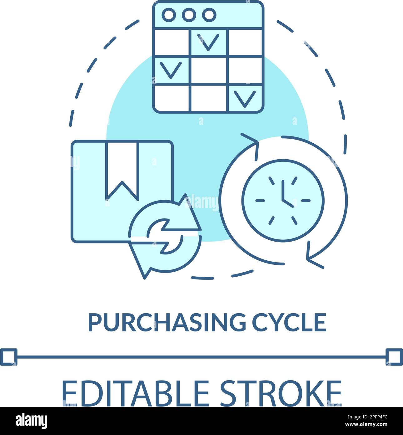 Sourcing purchasing procurement Stock Vector Images - Alamy