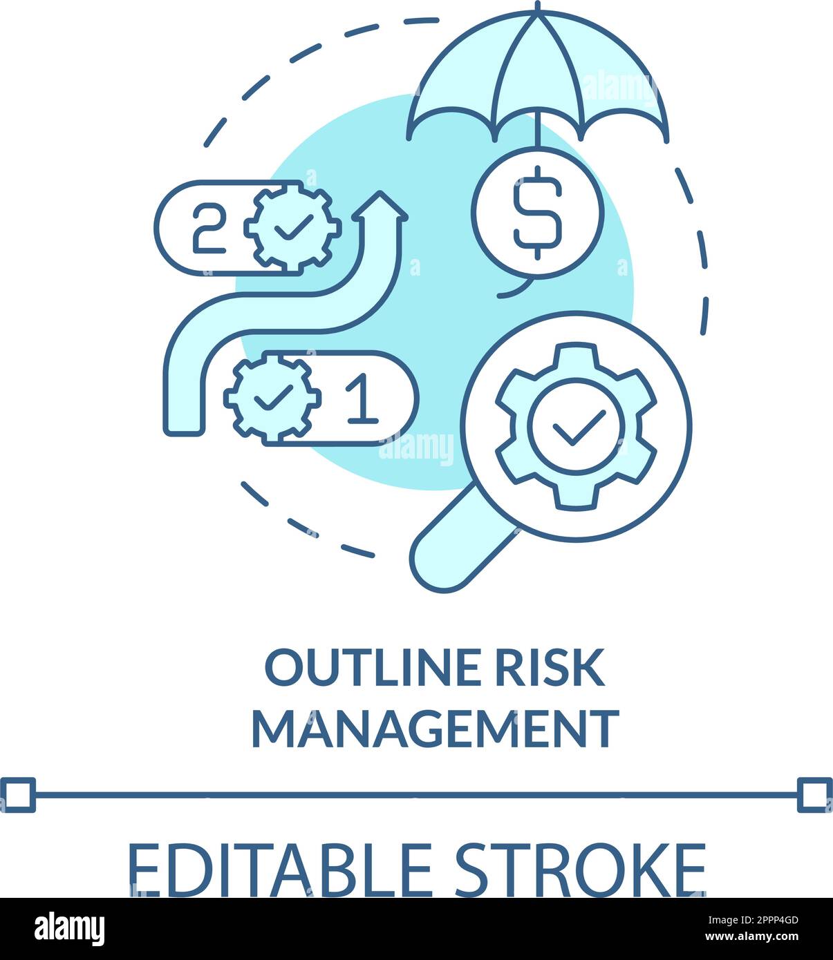 Risk mitigation plan Stock Vector Images - Alamy