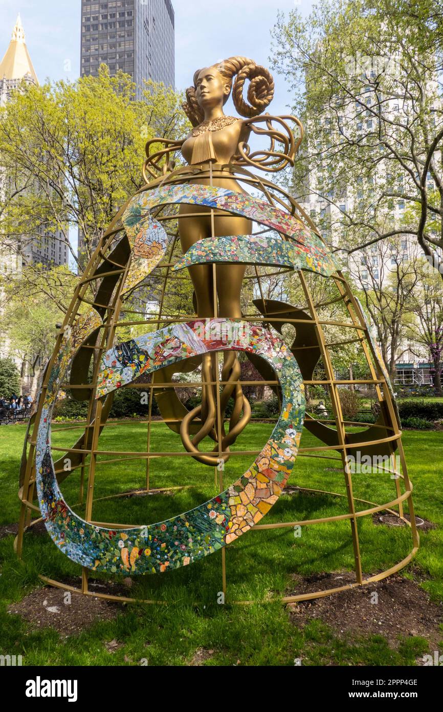 Witness is a Huge Public Art Sculpture on display at Madison Square ...