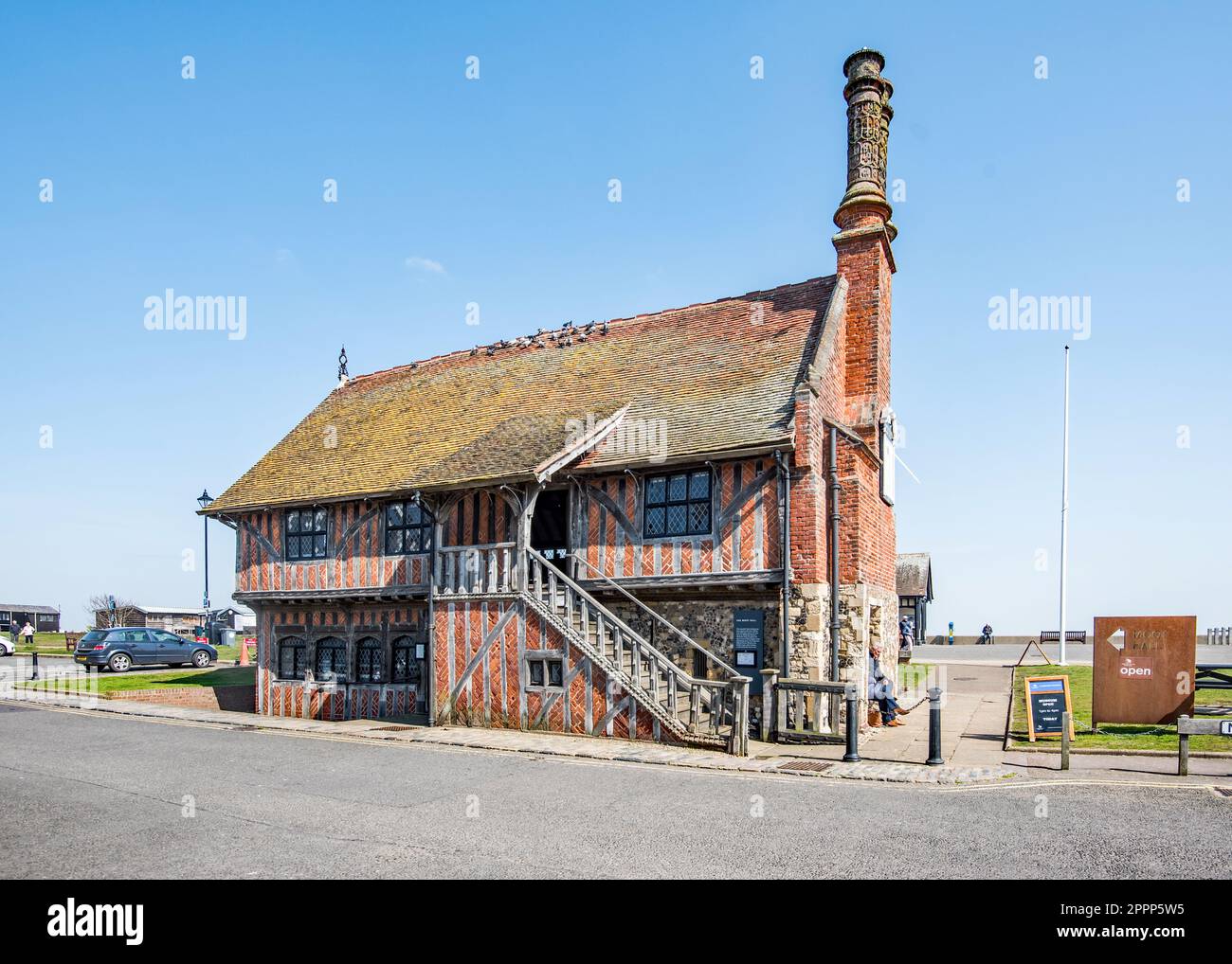 The Moot Hall is a Tudor style municipal building in Market Cross Place ...