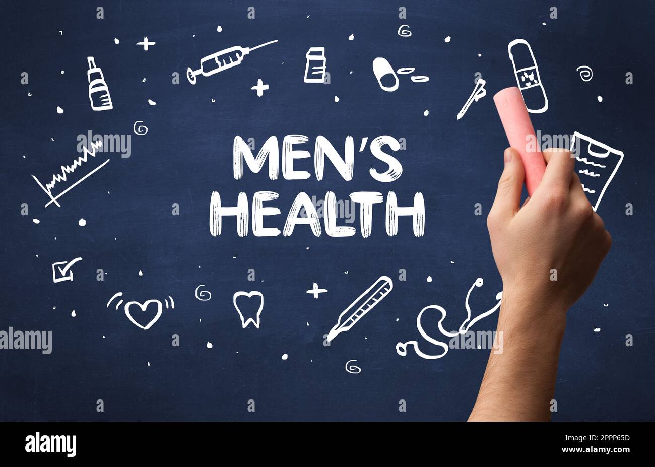 Hand drawing medical concept concept Stock Photo - Alamy