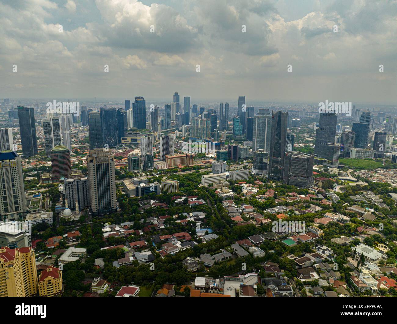 Skyscrapers modern buildings in jakarta hi-res stock photography and ...