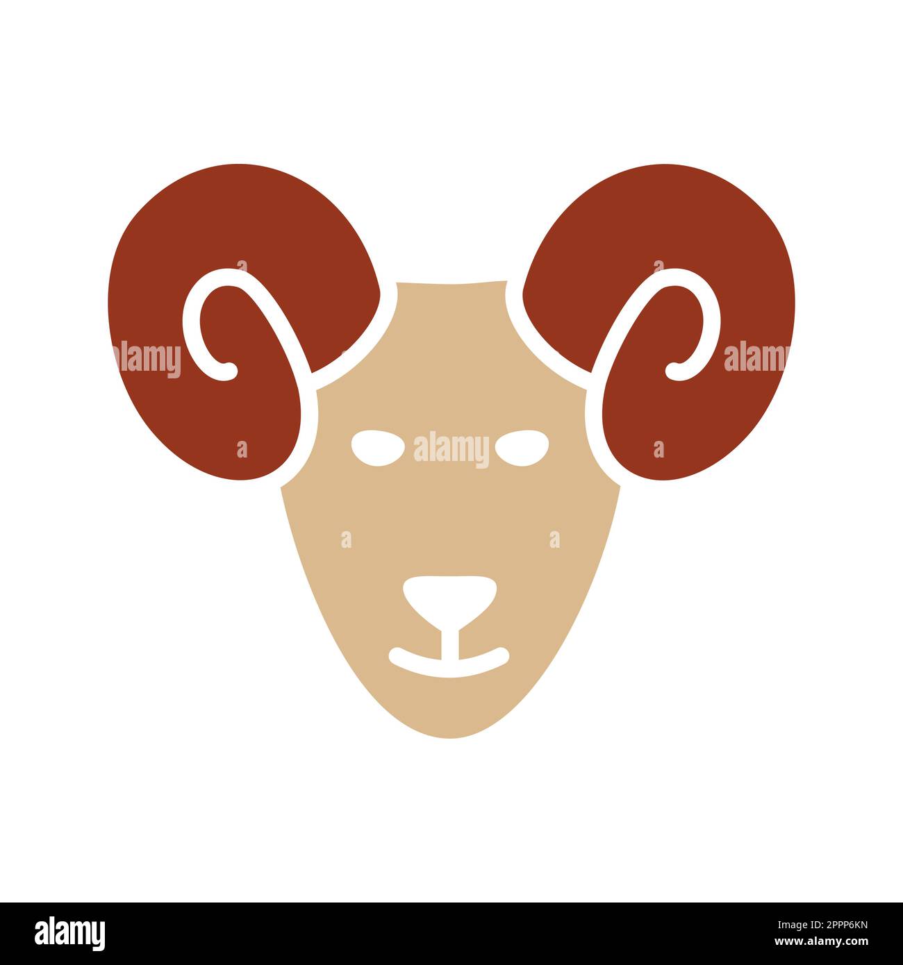 Sheep glyph icon. Farm animal vector illustration Stock Vector Image ...