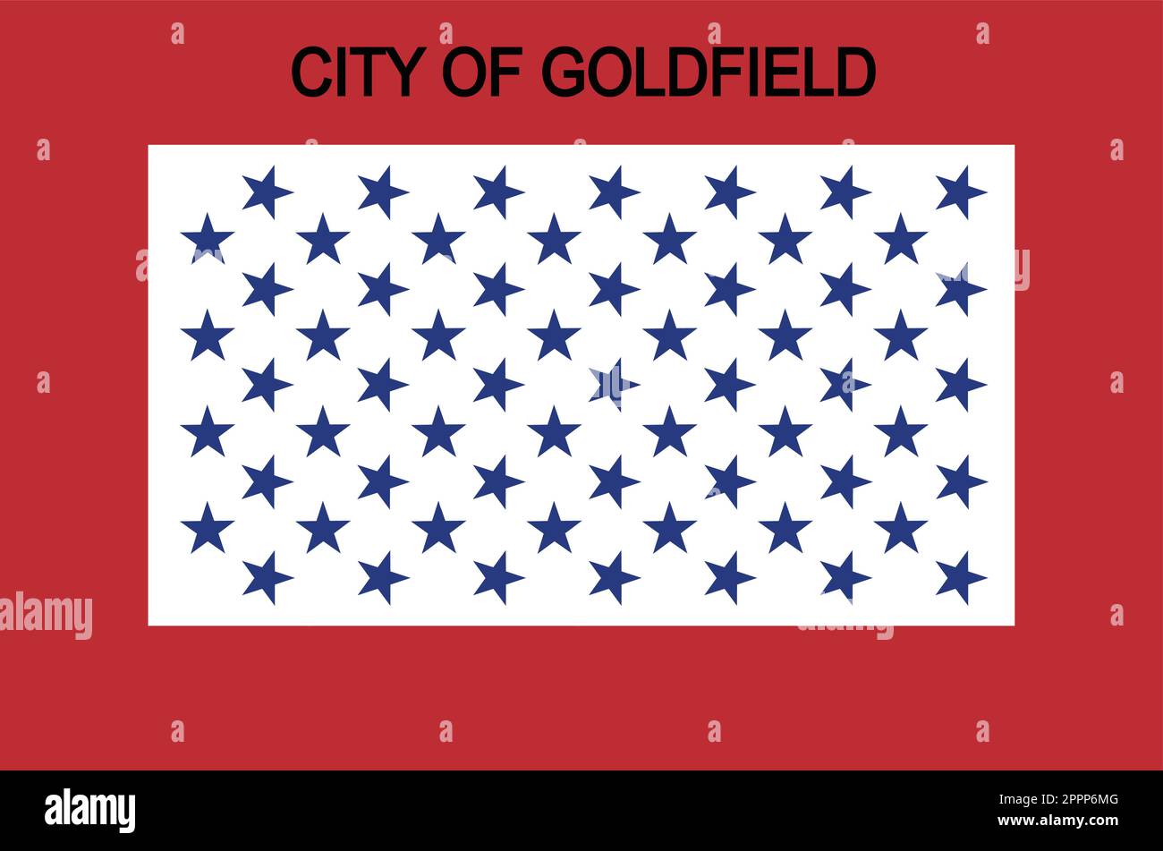 Goldfield flag hi-res stock photography and images - Alamy