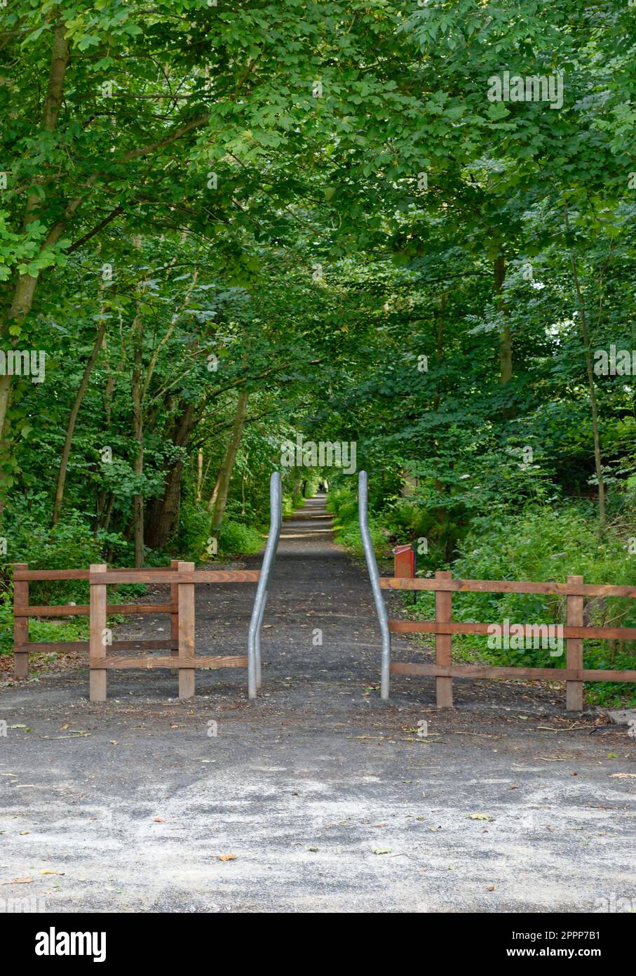 The Footpath to St Vigeans from Colliston Station along the old Railway ...