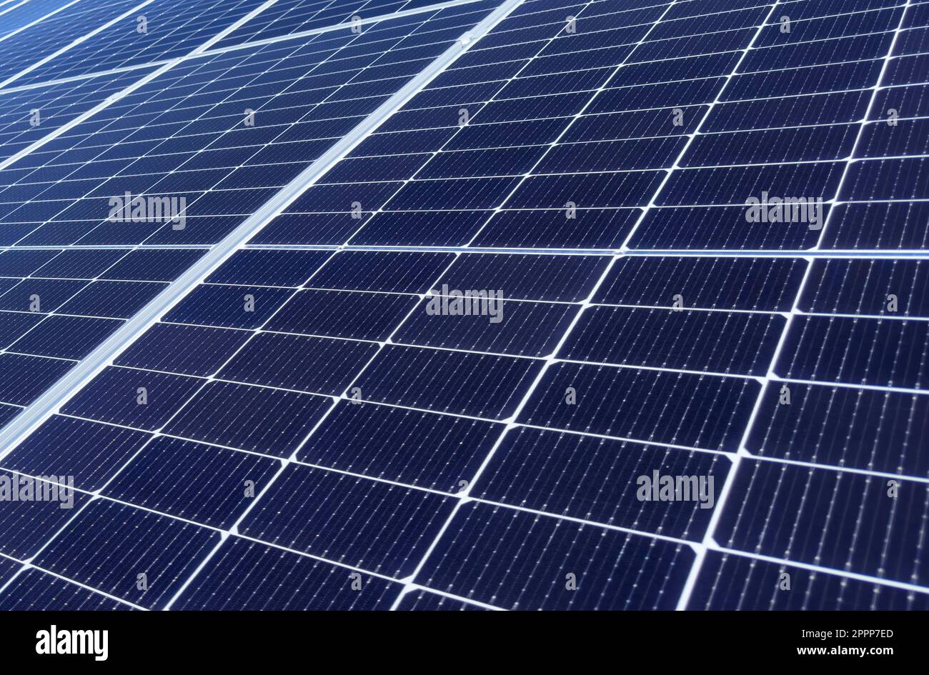 Blue Solar panel background texture. Solar panels pattern for ...