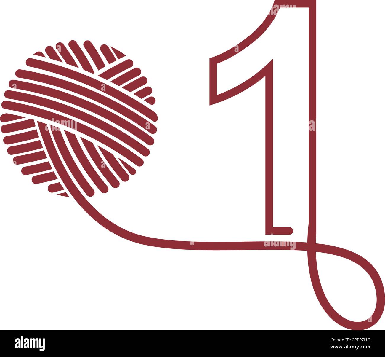 Wool number Stock Vector Images - Alamy