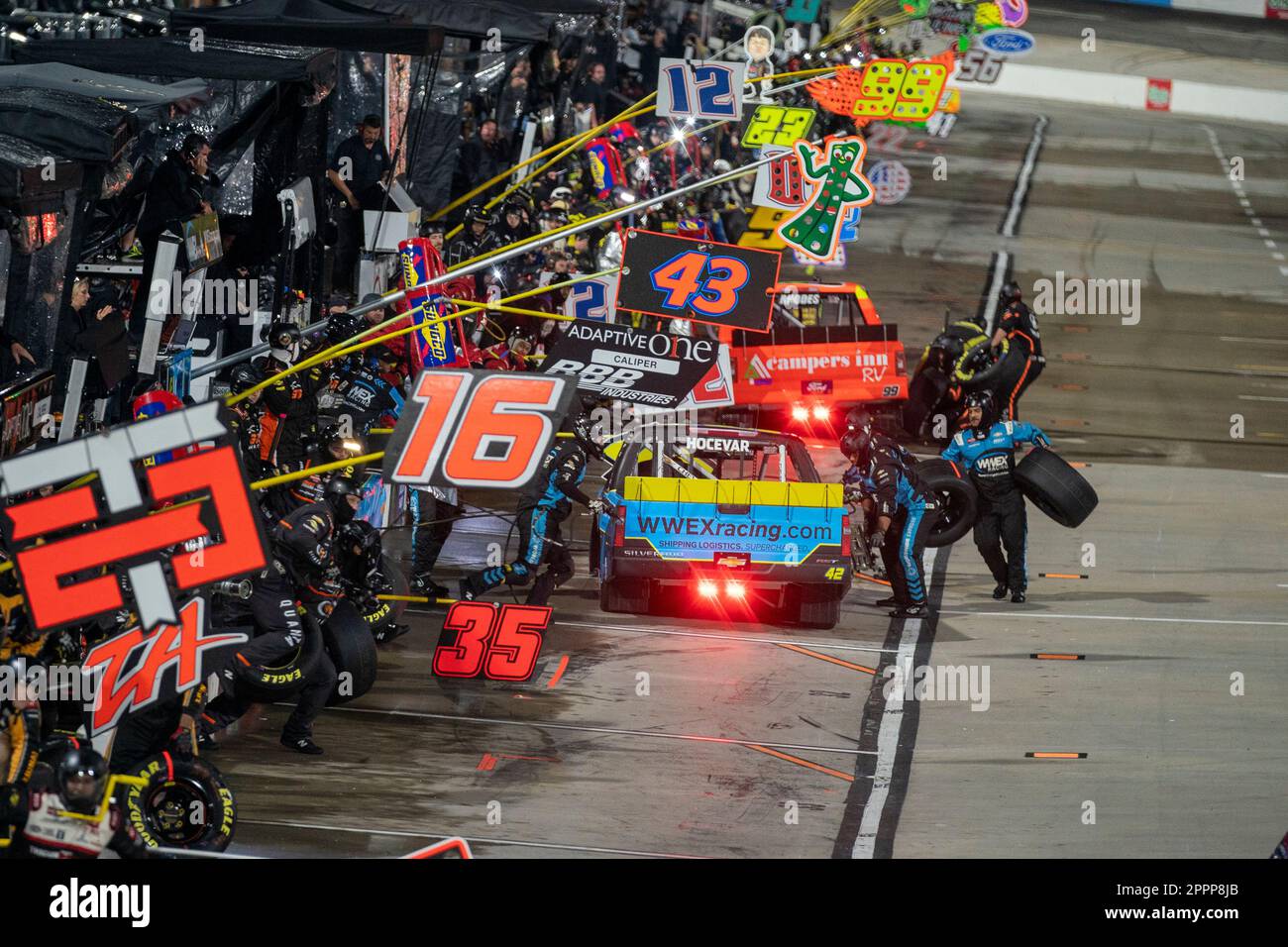 NIECE Motorsports races for position for the NASCAR Craftsman Truck ...