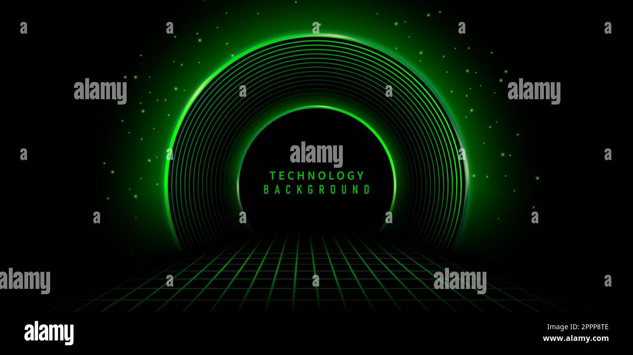 Radial circle Glowing Frame Stock Vector Image & Art - Alamy