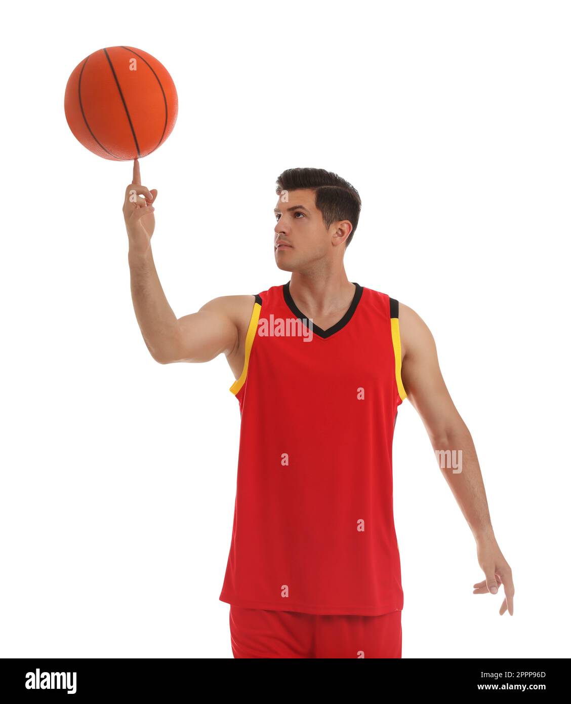 Ball on finger hi-res stock photography and images - Alamy