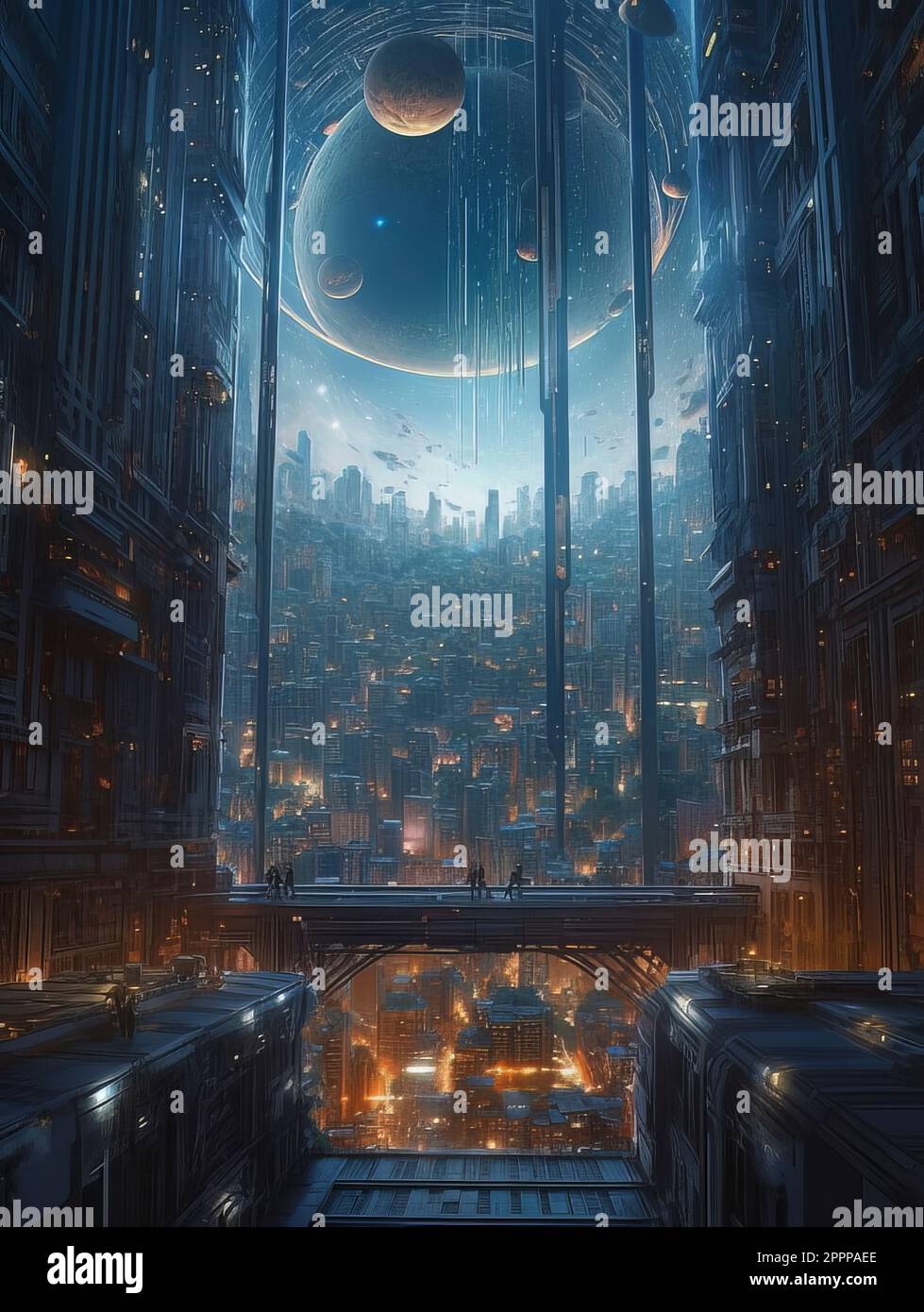 Future space stations hi-res stock photography and images - Alamy