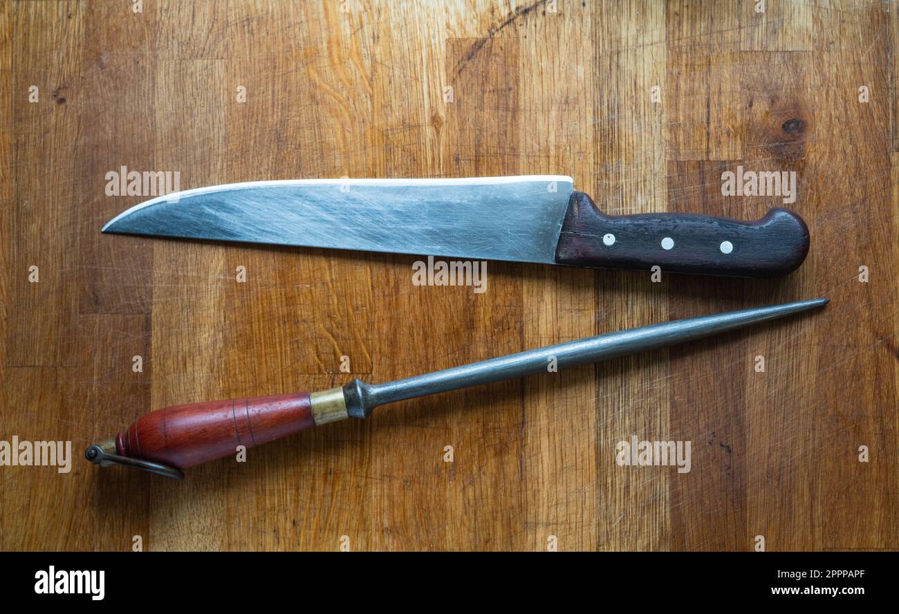 Vintage butcher saw hi-res stock photography and images - Alamy