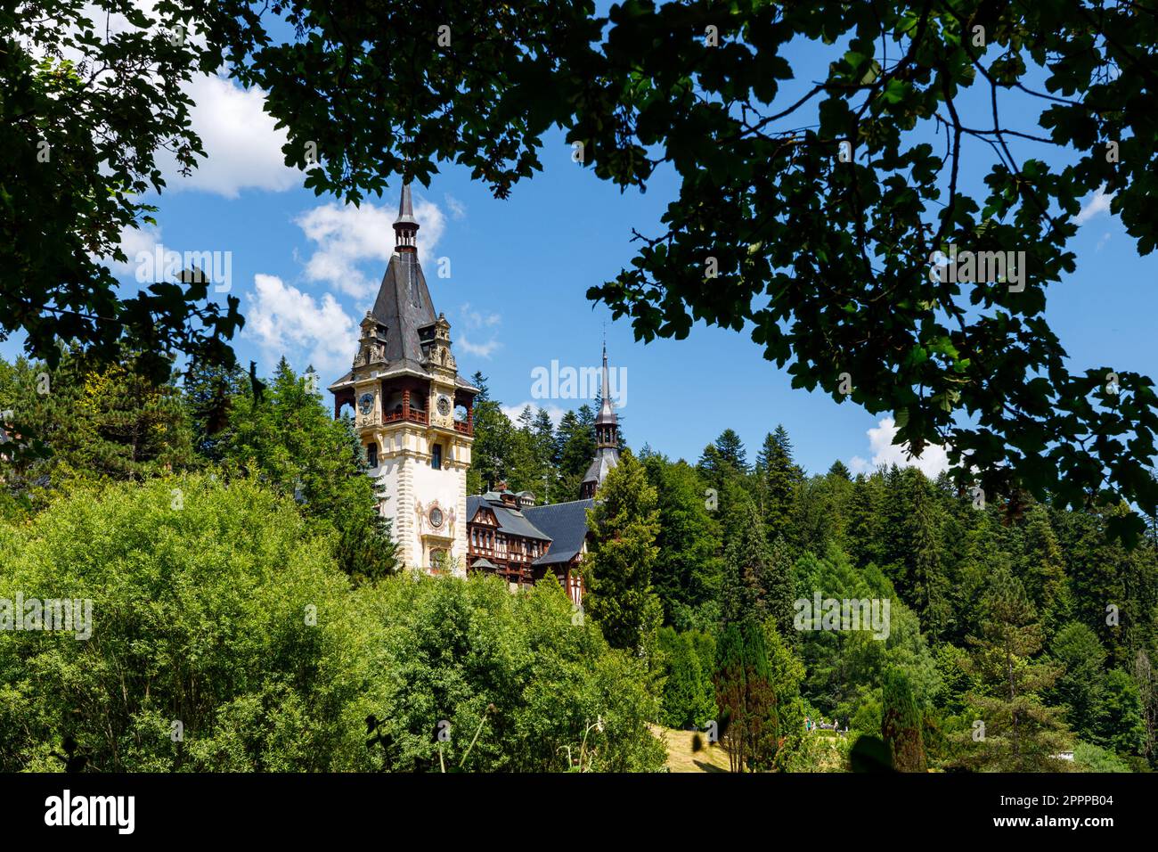 Pelisor palace sinaia romania hi-res stock photography and images - Alamy