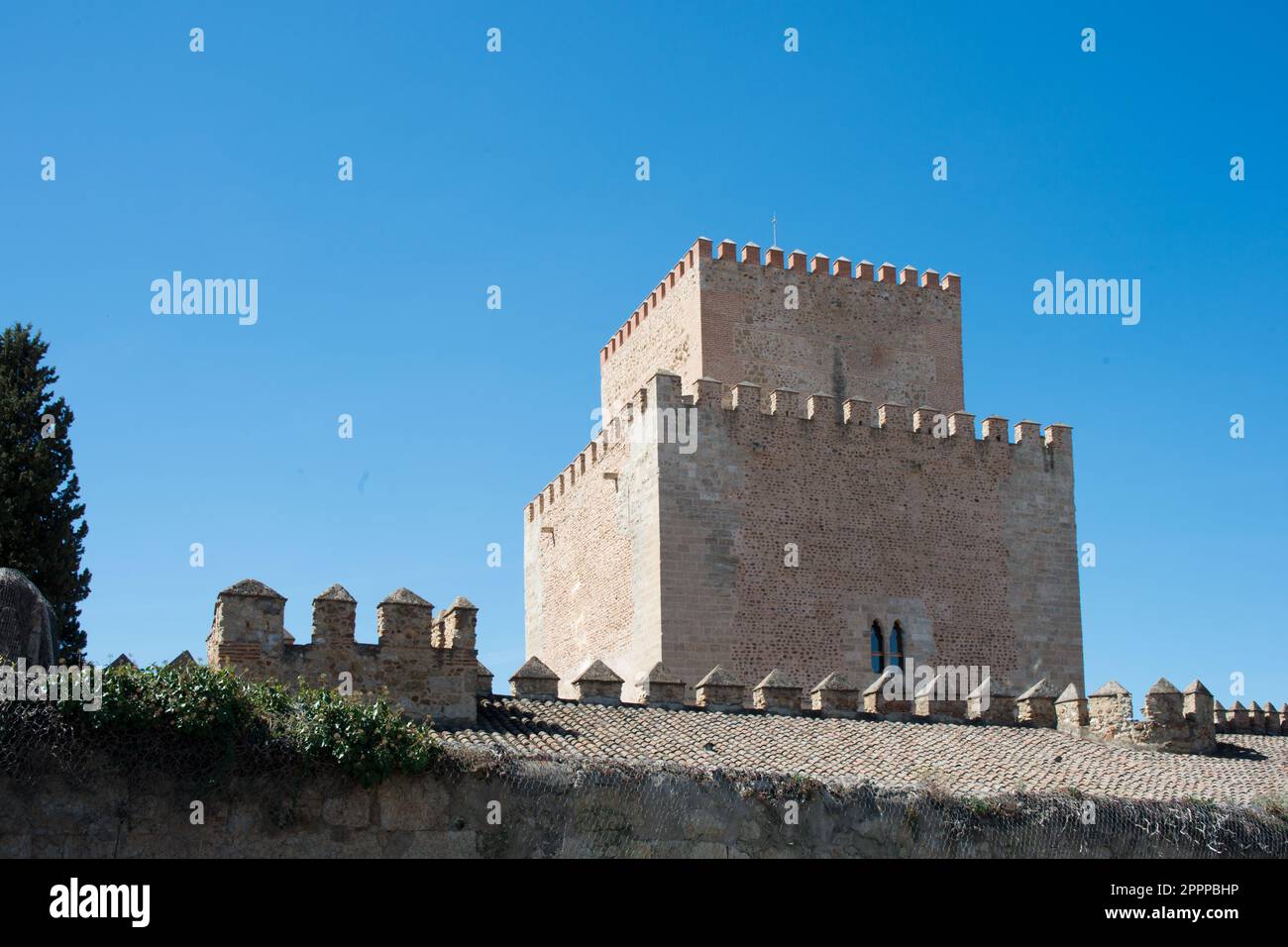 Former castle of Enrique II de Trastámara. An impressive defensive ...