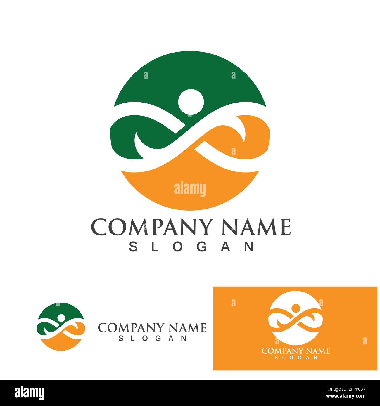 Infinity symbol logo with hands hi-res stock photography and images - Alamy