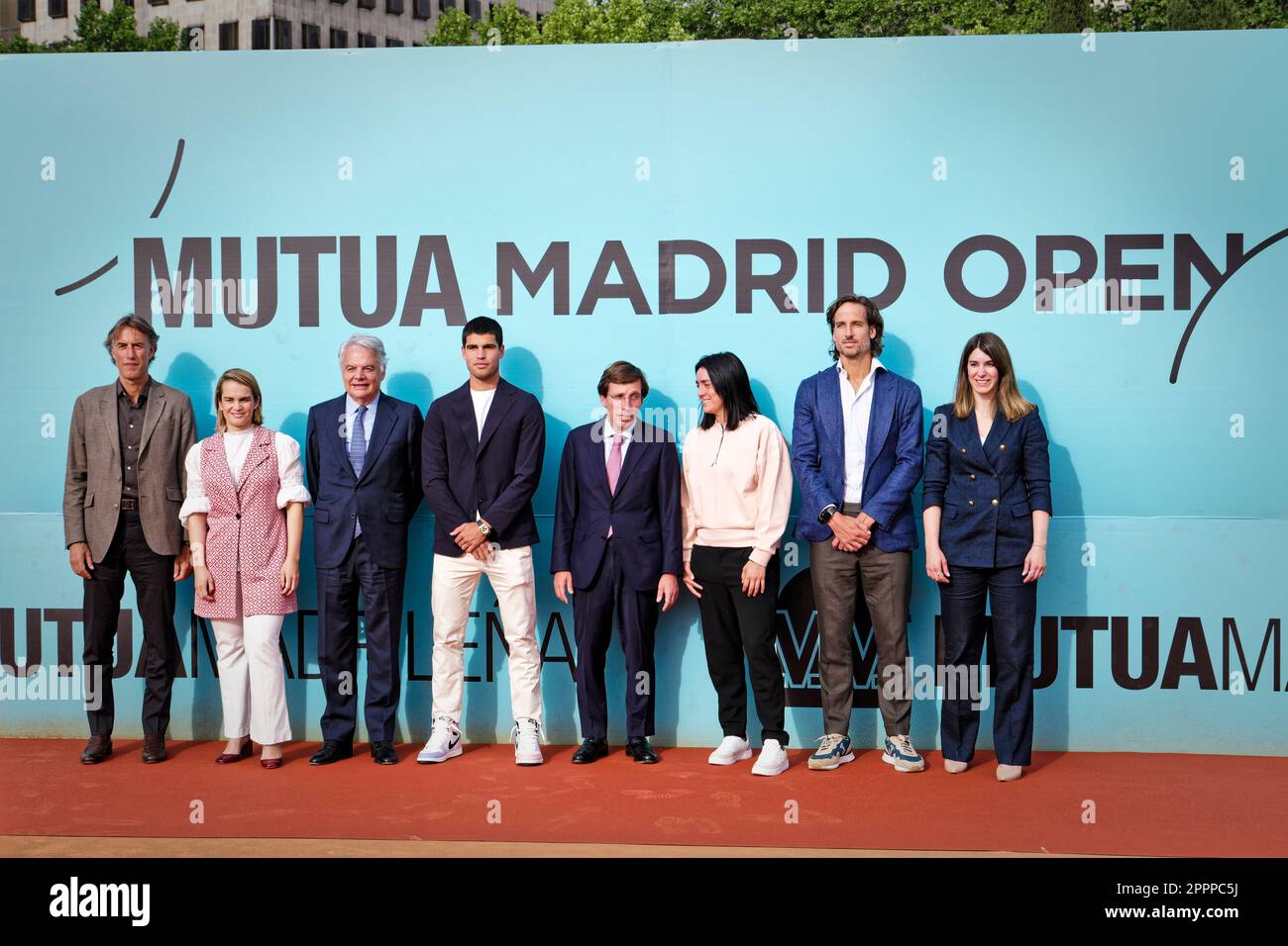 Official presentation of the 2023 mutua madrid open tennis tournament ...