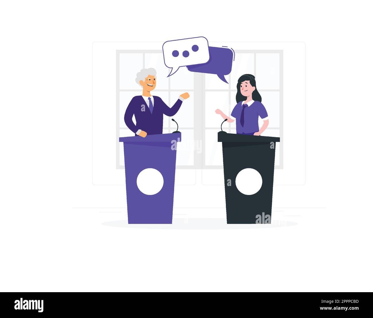 Politicians meeting Stock Vector Images - Alamy