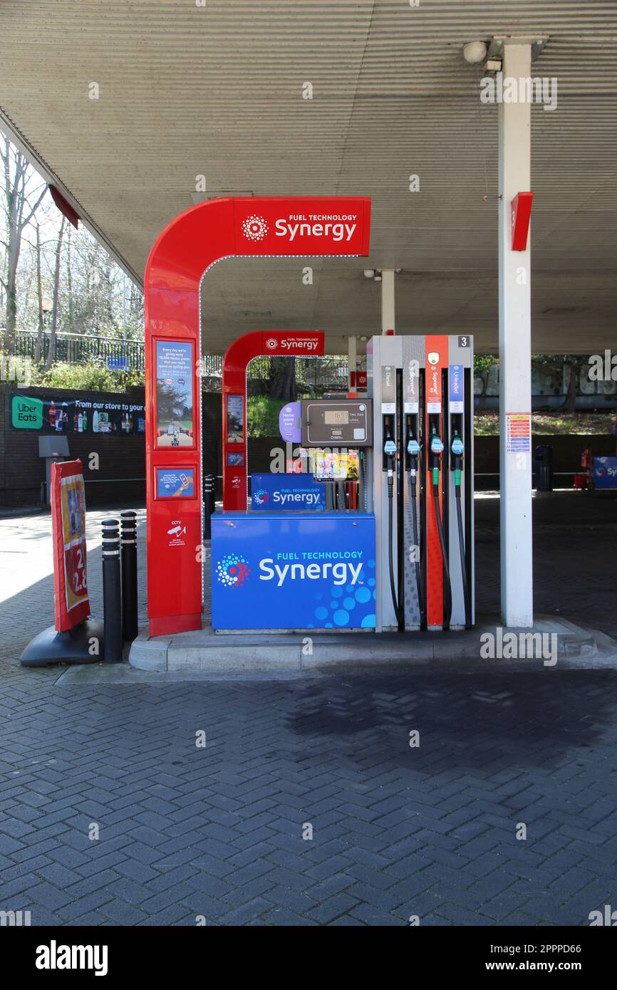 Esso synergy fuel hi-res stock photography and images - Alamy