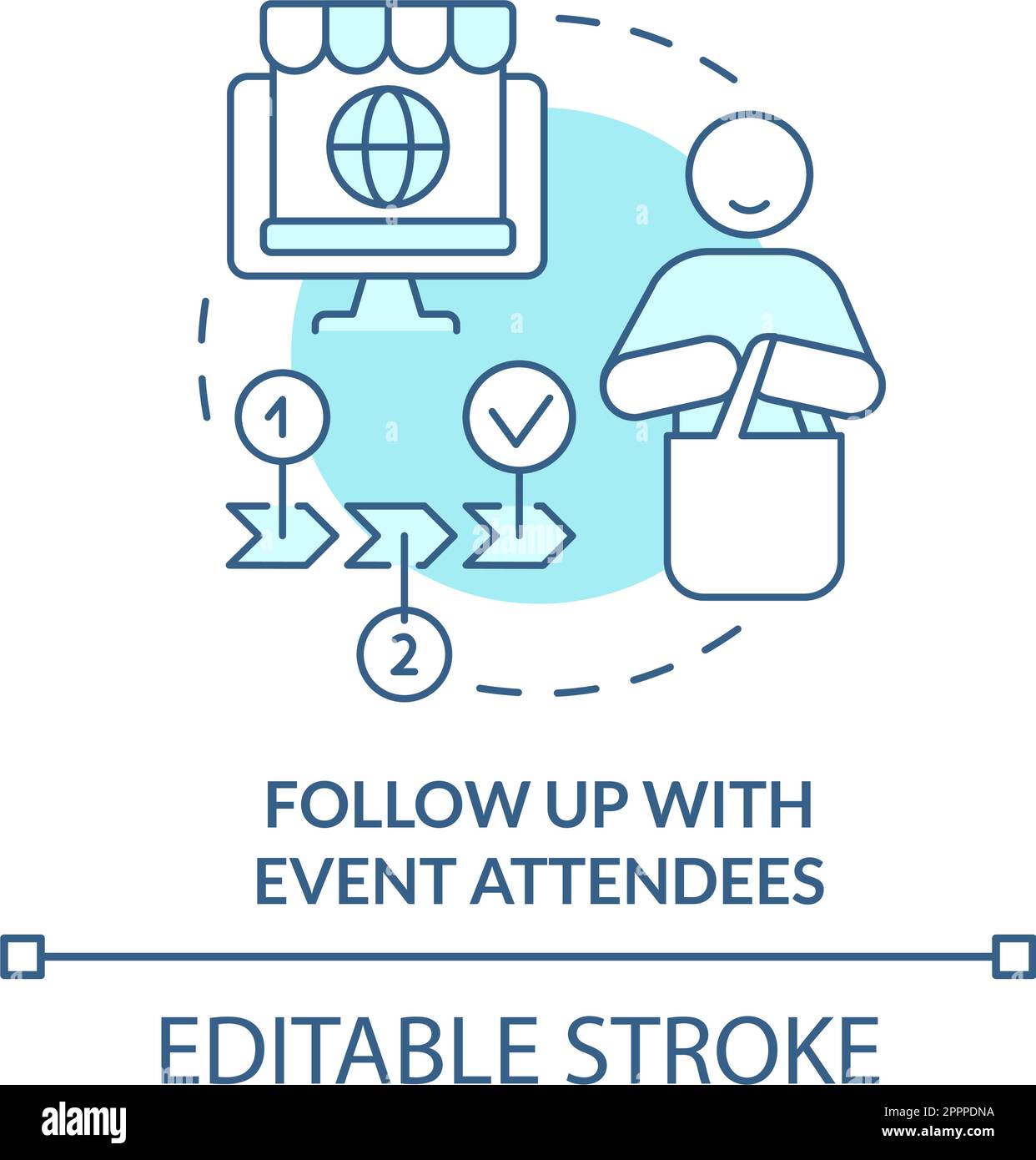 Event attendee Stock Vector Images - Alamy