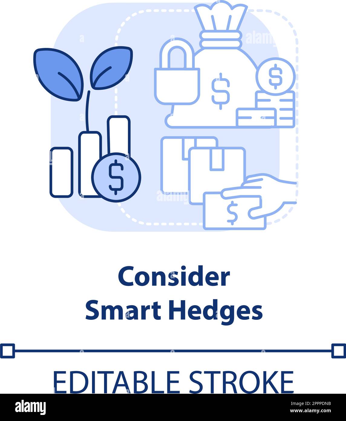 Smart hedge Stock Vector Images - Alamy