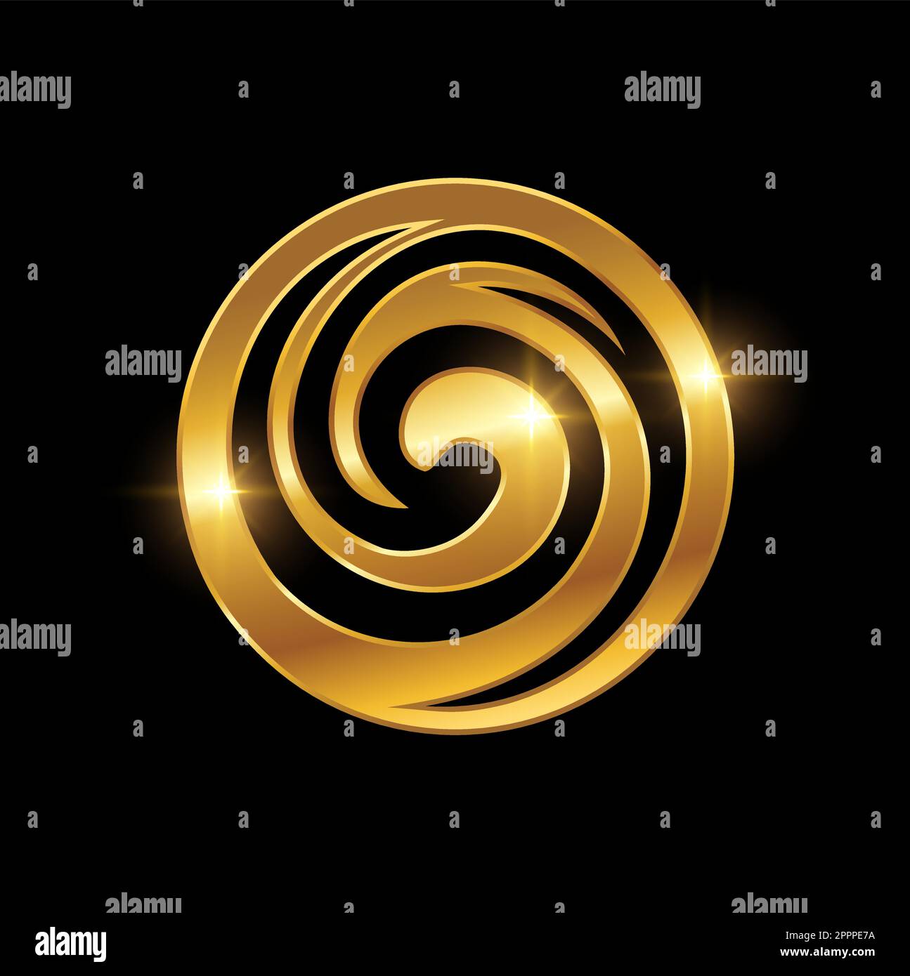 Golden Circle Logo Sign vector Art Stock Vector Image & Art - Alamy
