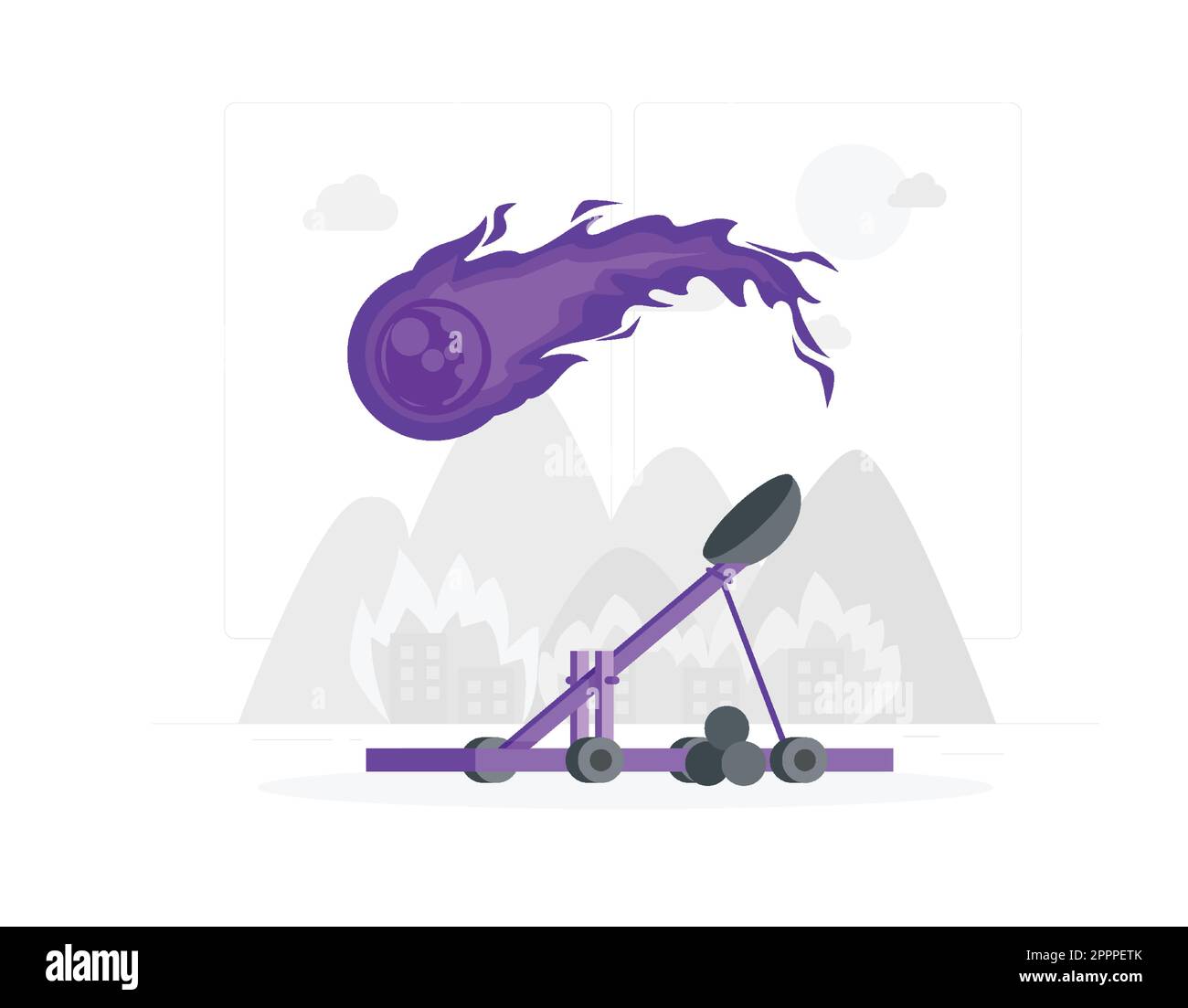 Basketball fire ball logo hi-res stock photography and images - Alamy