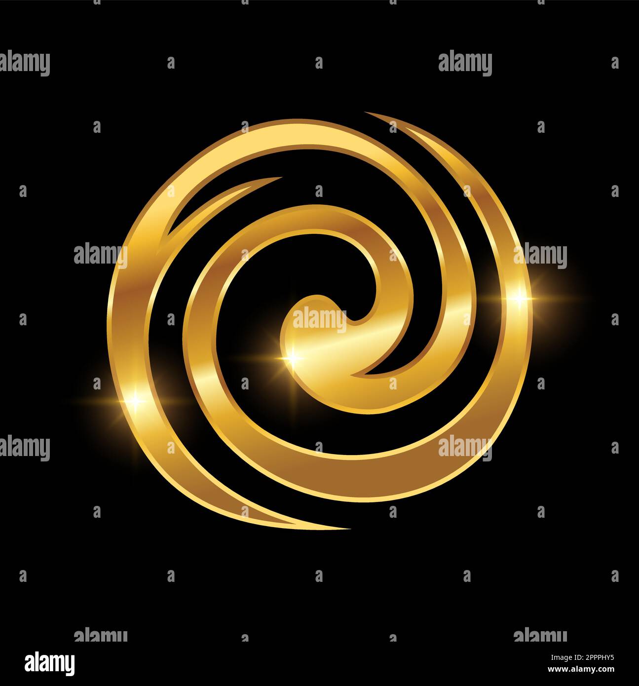 Golden Circle Logo Sign vector Art Stock Vector Image & Art - Alamy