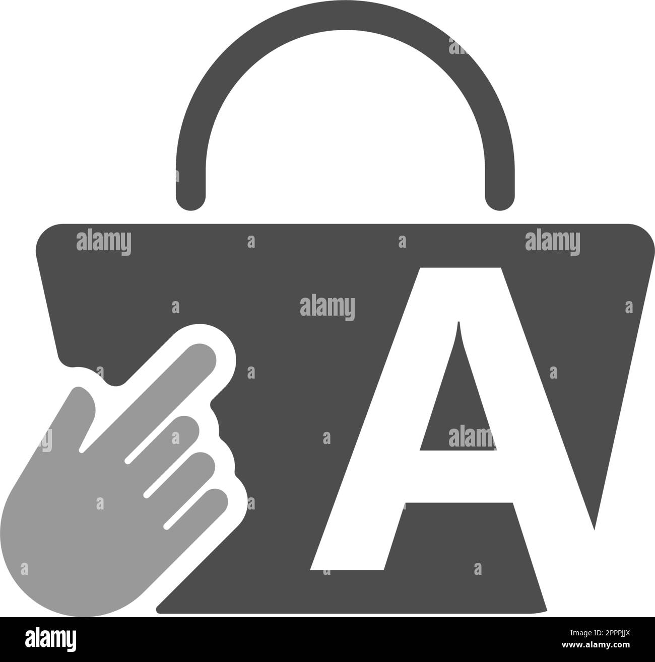Letter click logo Black and White Stock Photos & Images - Alamy