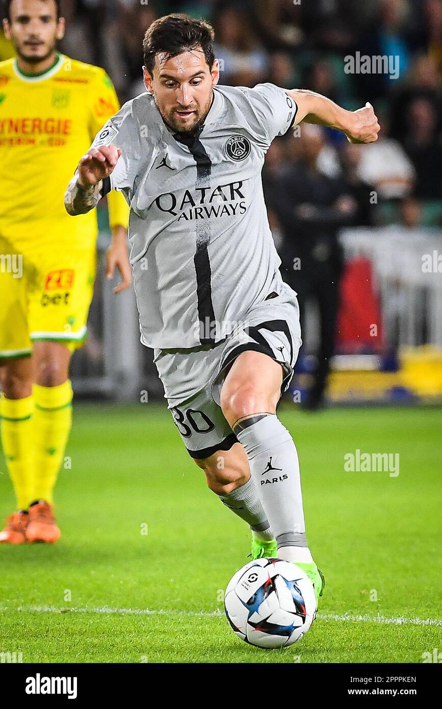 Lionel (Leo) MESSI of PSG during the French championship Ligue 1 ...