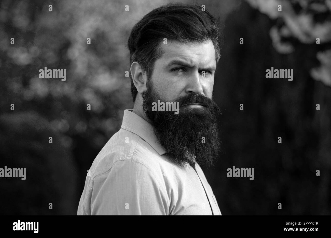 Spring gardening smiling man Black and White Stock Photos & Images - Alamy