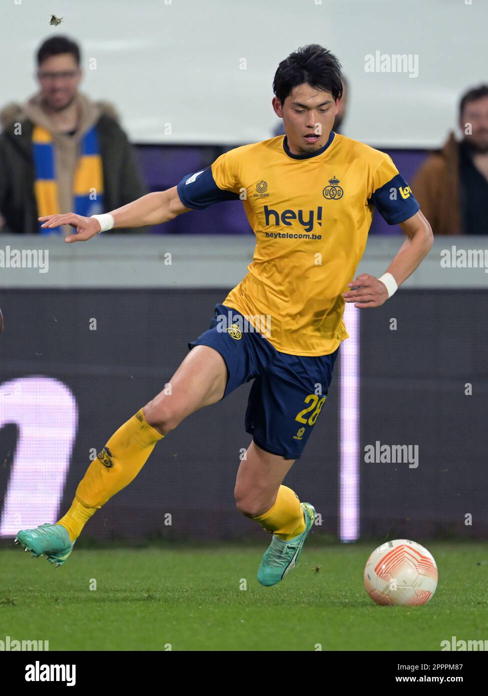 Koki machida of union saint gilloise hi-res stock photography and ...