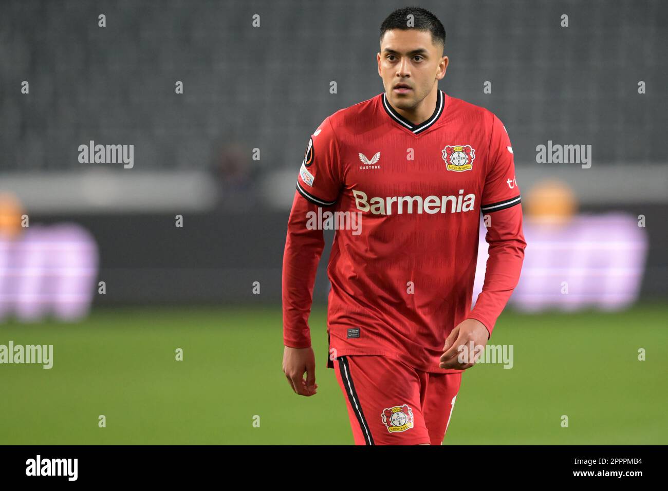 BRUSSELS - Nadiem Amiri of Bayer 04 Leverkusen during the UEFA Europa ...