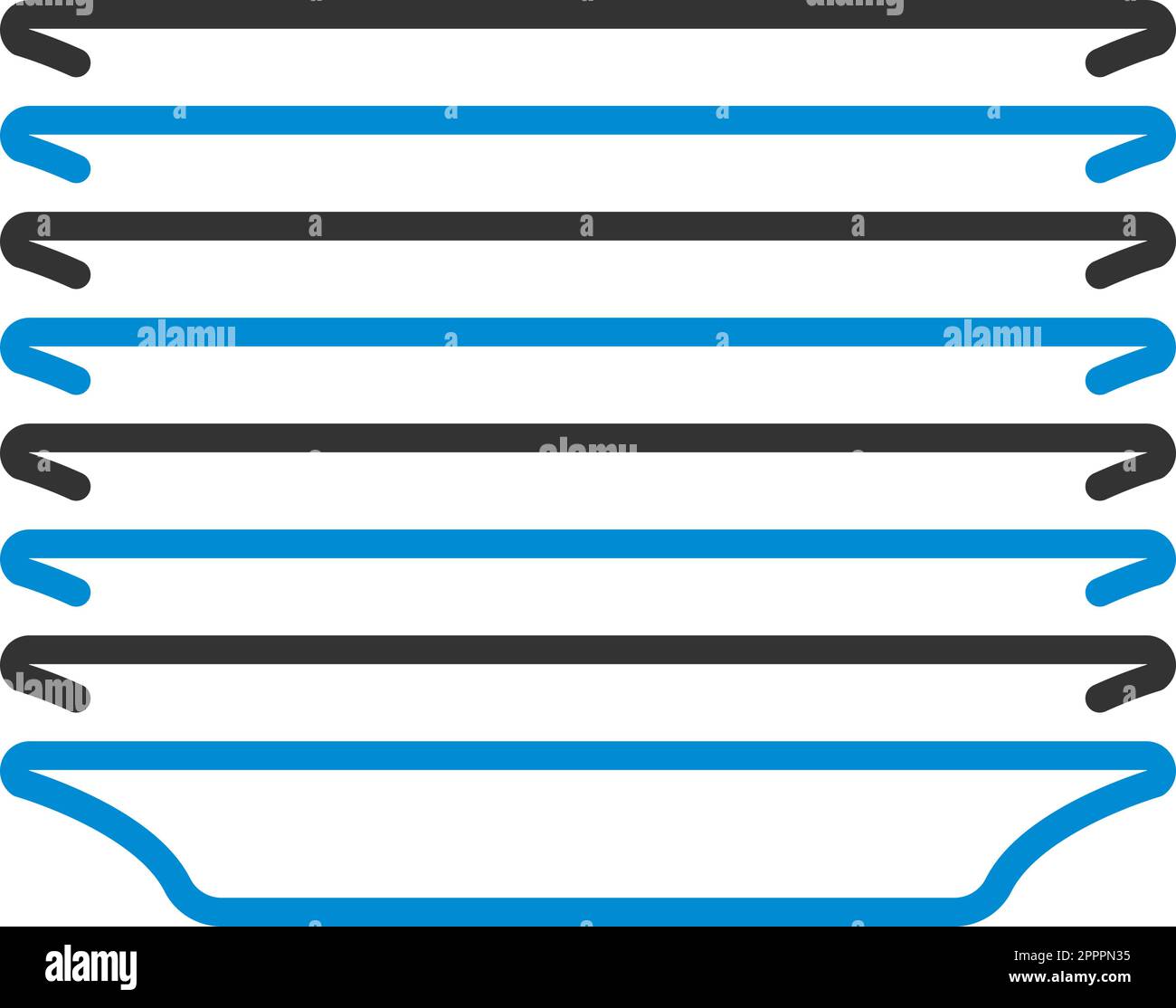 Crockery stack Stock Vector Images - Alamy
